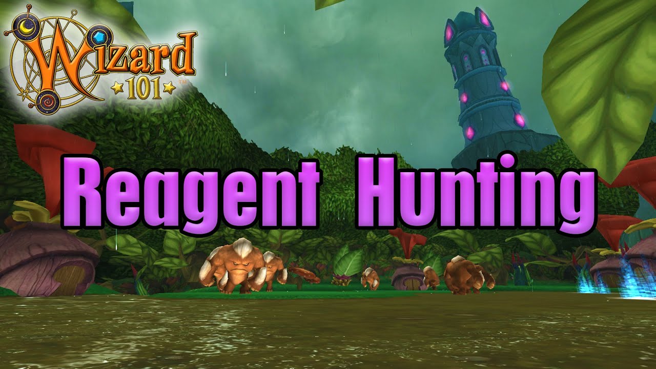Wizard101 Reagent Hunting - YouTube