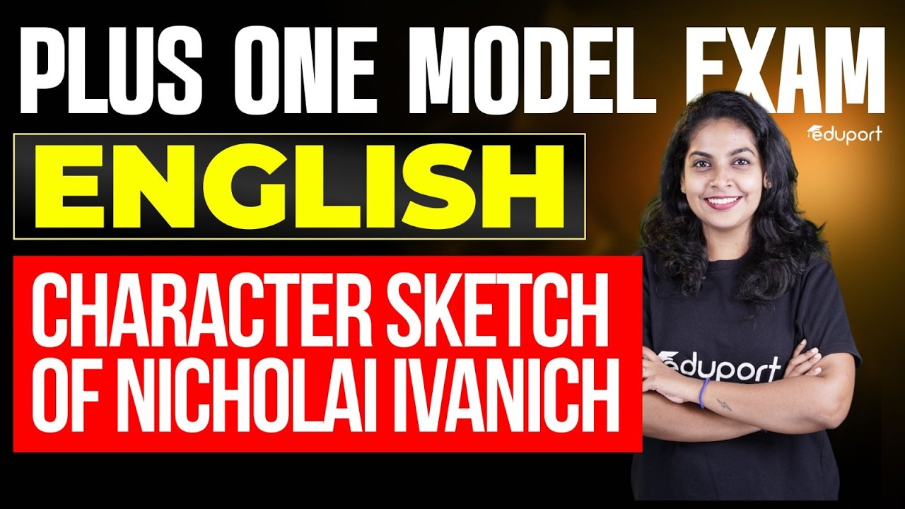 Model Exam English | A+ Important Question | Character Sketch of ...