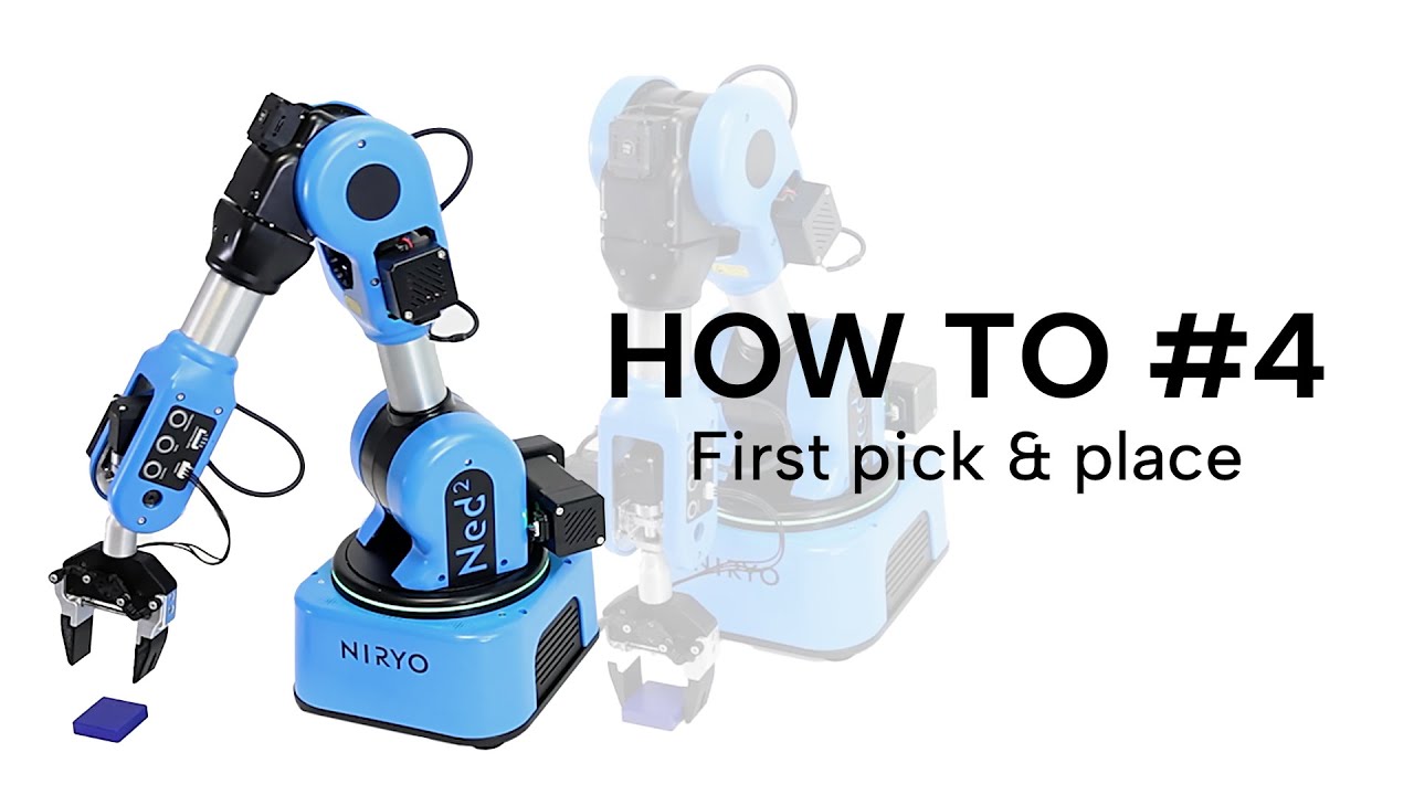 [How to #4 ] First Pick and Place - YouTube