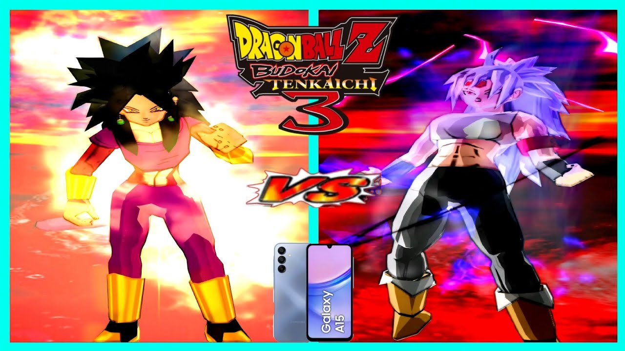 Kefla SSJ4 VS Irina Gameplay | DBZ BT3 | Aethersx2 | Samsung A15 - YouTube