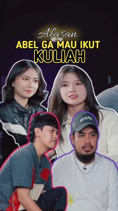 Alasan Abel ga ikut kuliah #abel #nastasiaadeline #rigen #jegel - YouTube