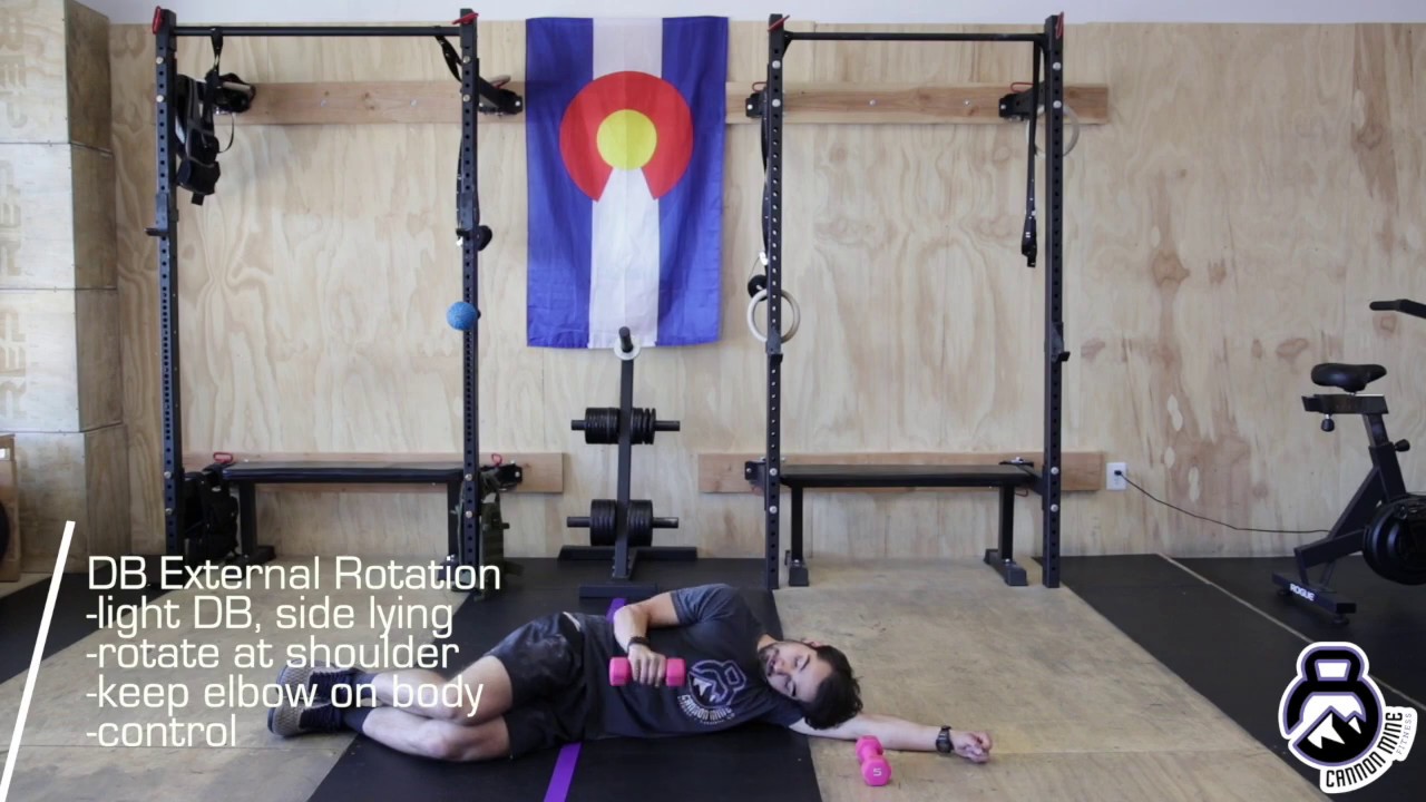 DB External Rotation - YouTube