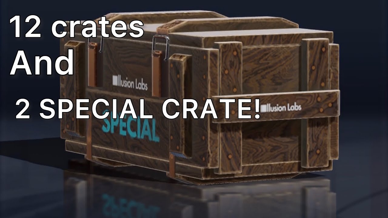 Opening 12 crates and 2 special CRATE!!!! - YouTube