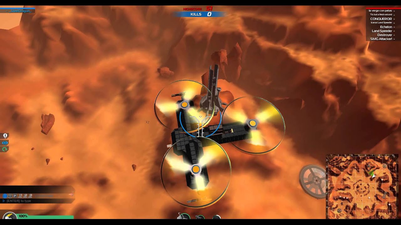 Robocraft: How to get above a map. - YouTube