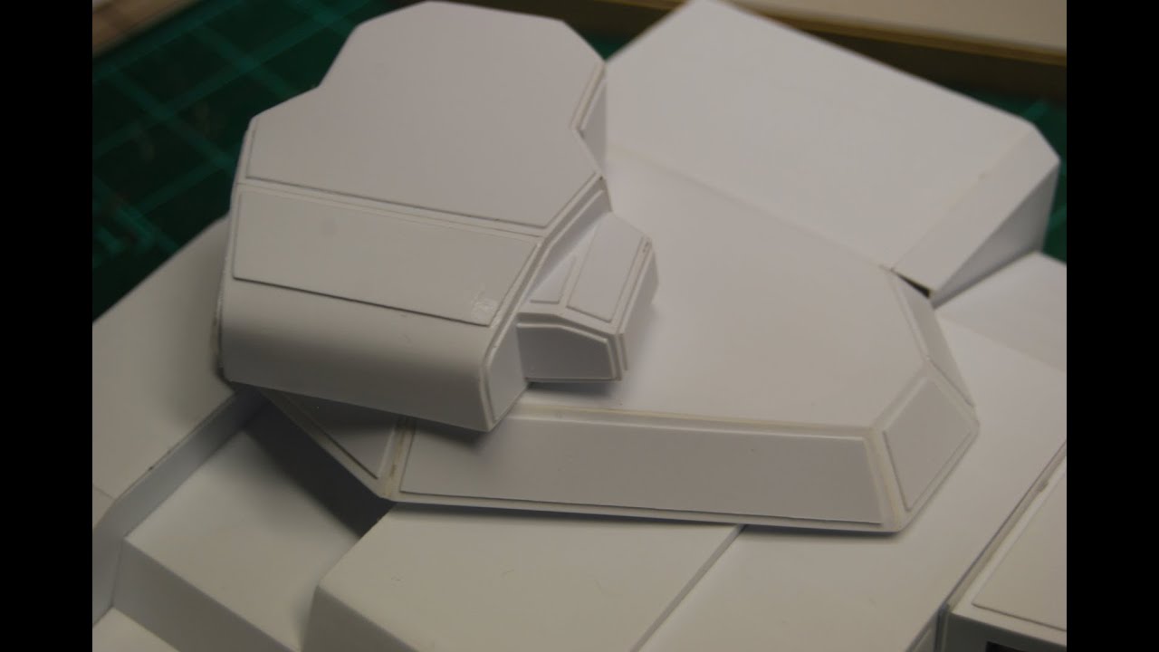 Baneblade Tank - Scratch Build - Lower Turret - YouTube