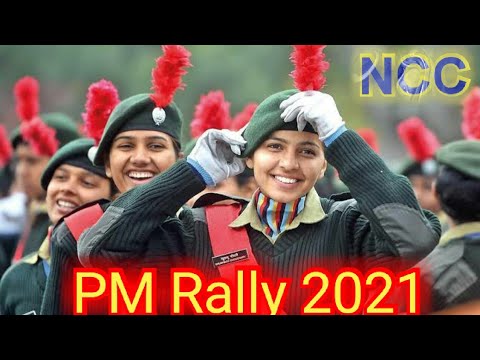 PM Rally 2021, NCC, Delhi . NCC Cadets Parade, January 28. Kerala and ...
