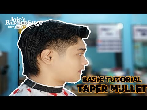 TAPER MULLET HAIRCUT TUTORIAL[Tagalog]New trend haircut 2021 BASIC ...