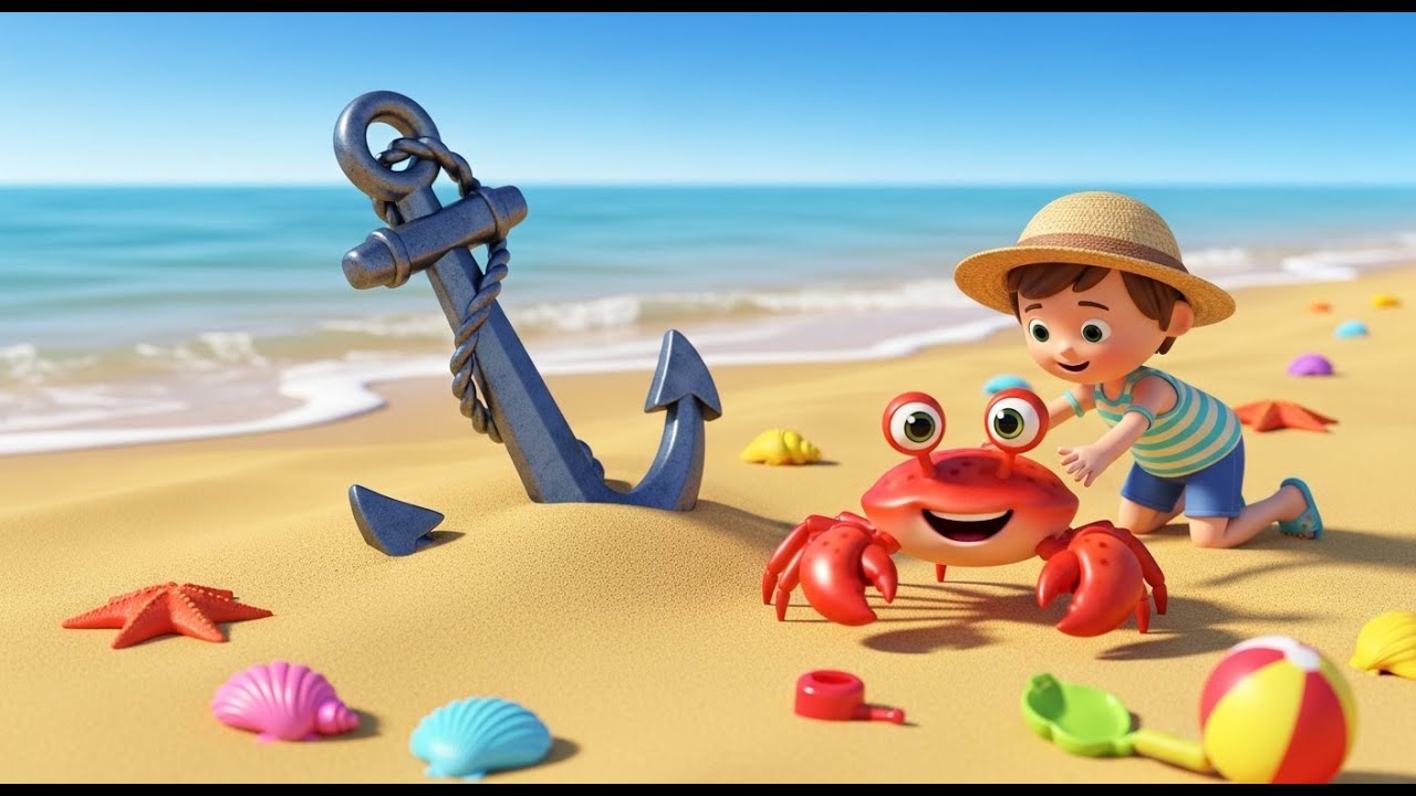 ABC Splash at the Beach | Kids’ Alphabet Song and Rhymes - YouTube