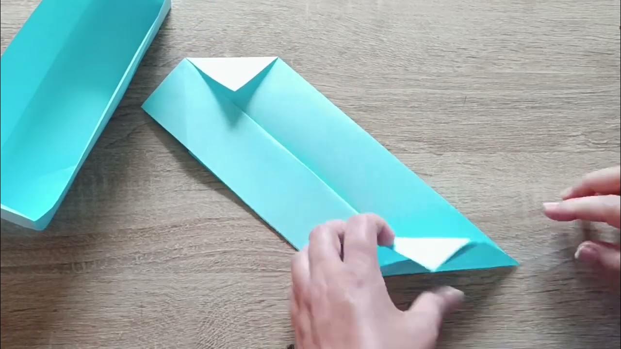How to Make Origami Rectangle Box Easy paper Rectangle Box Tutorial ! Origami paper craft - YouTube