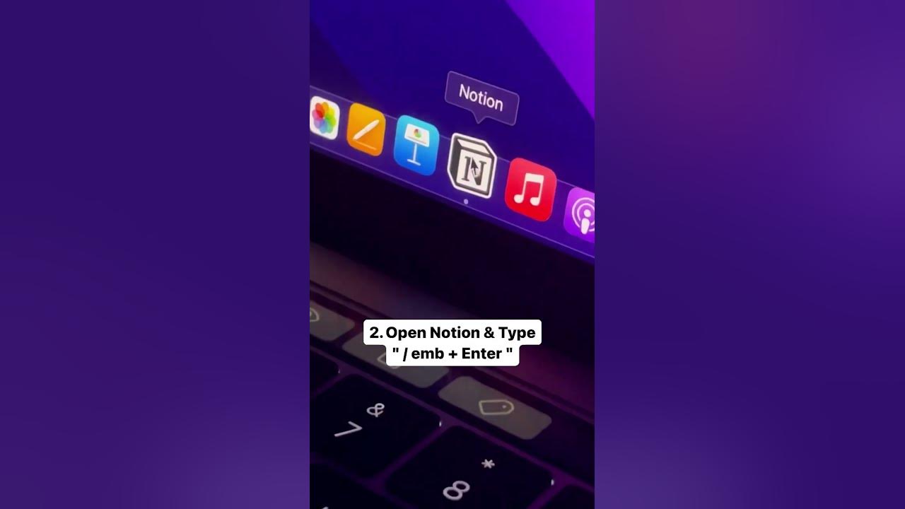 How To Embed Youtube Videos In Notion Notion Template Notion Productivity Notiontutorial
