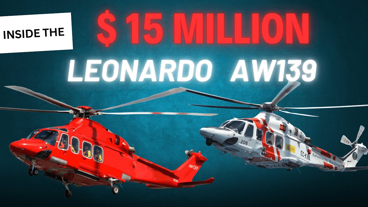 LEONARDO AW139 HELICOPTER REVIEW VIP Luxury Meets Tactical Power - YouTube