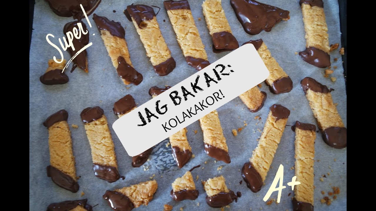 Jag bakar: Kola/Sirapskakor! - YouTube