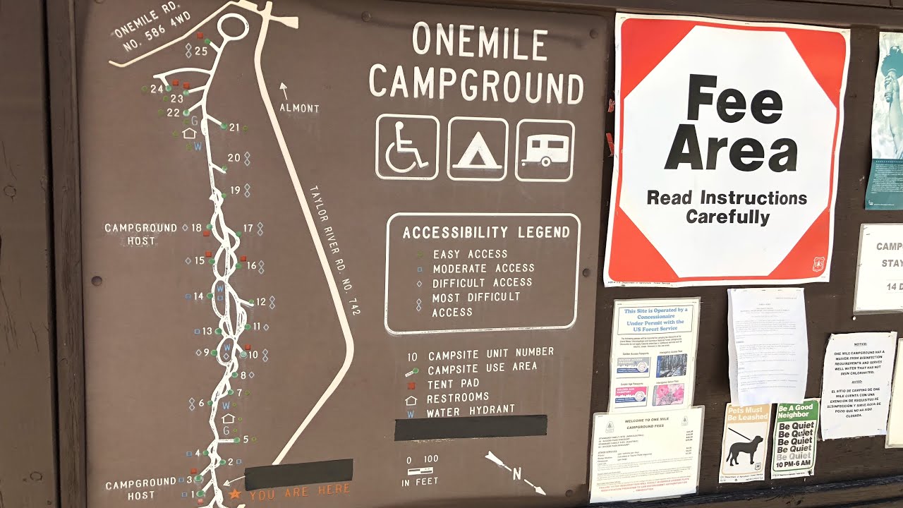 One Mile Campground Revisited - Gunnison National Forest - YouTube