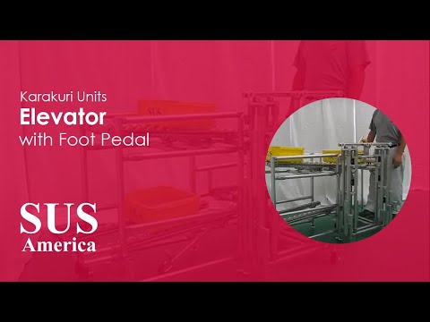 Elevator with Foot Pedal - YouTube