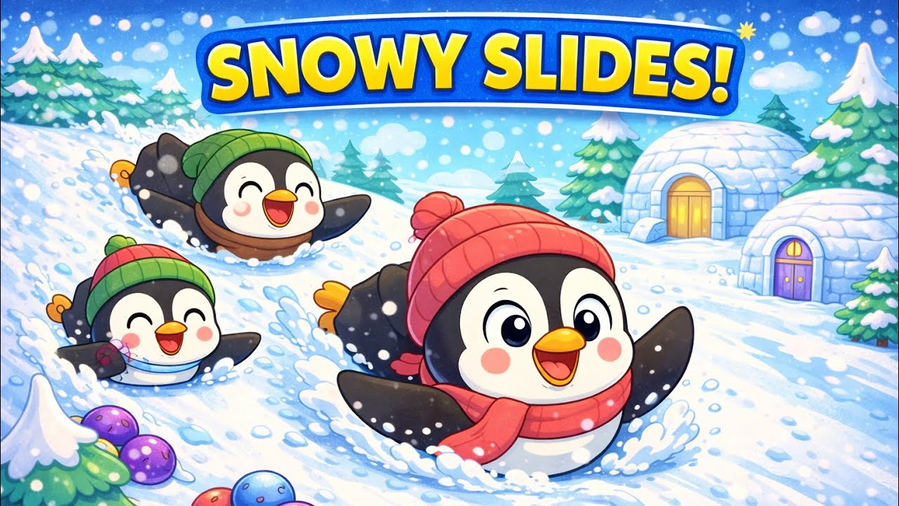 Snowy Slides - Penny Penguin - YouTube