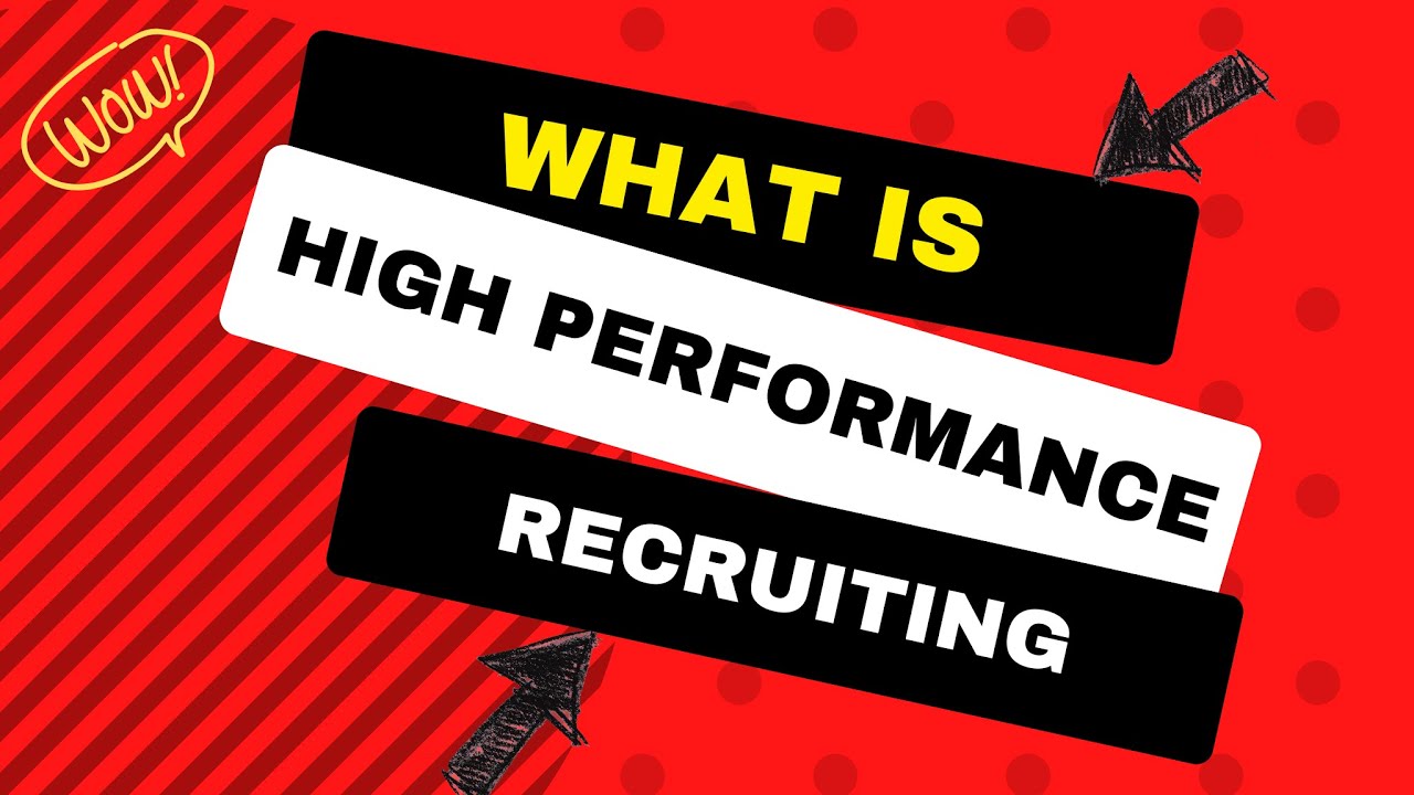 High-performance #recruitment tactics revealed - YouTube