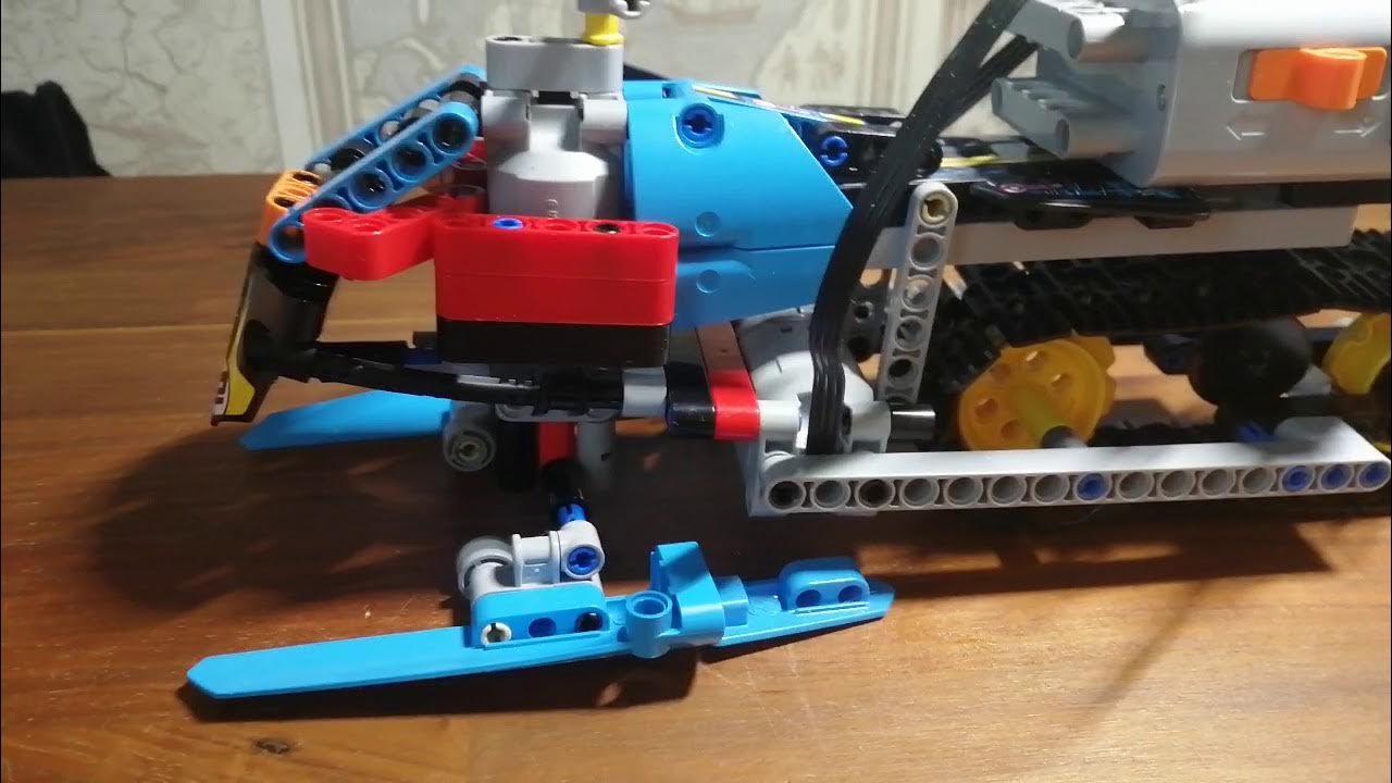 СНЕГОХОД ИЗ ЛЕГО ТЕХНИК - YouTube