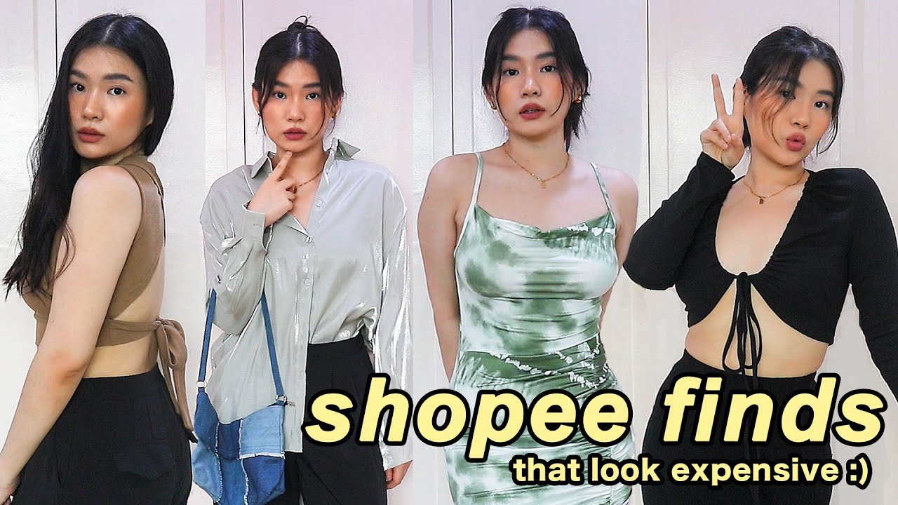 SHOPEE try-on haul part 2 (classy, trendy clothes worth the money ...