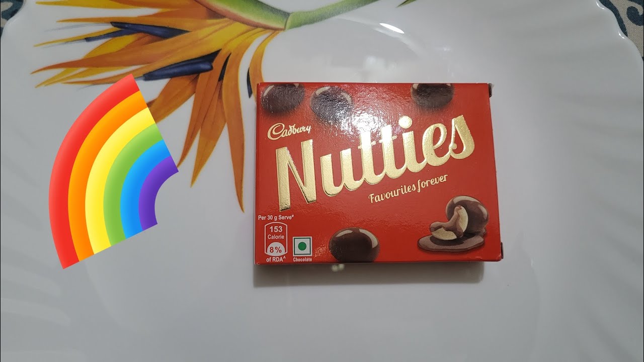 Cadbury Nutties Chocolate Unwrapping - YouTube