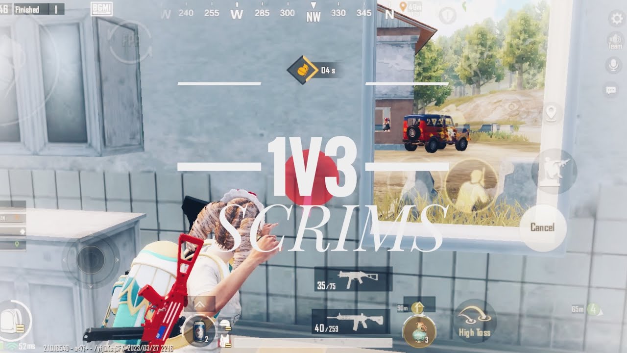 1v3 In End Zone T1 Scrims Bgmi 🗿 Youtube