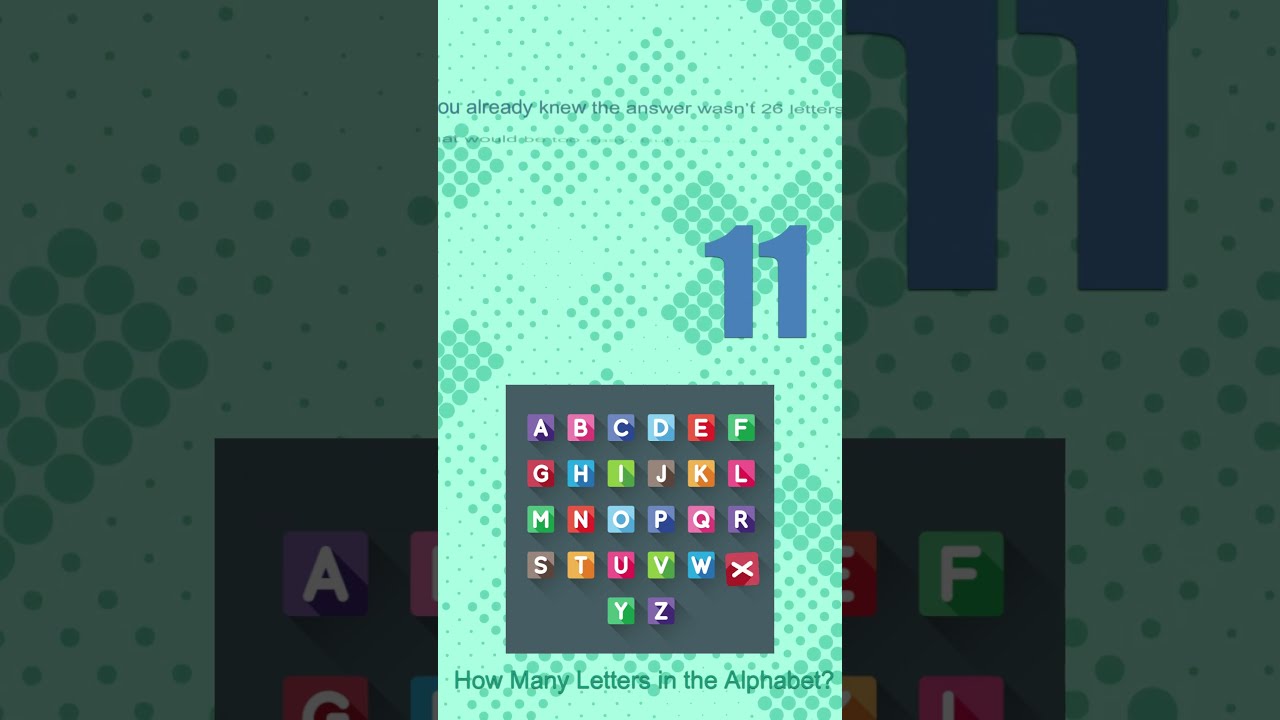 How Many Letters In The Alphabet Riddle Viral Riddles And Brain How Many Letters In The Alphabet Riddle Viral Riddles And Brain