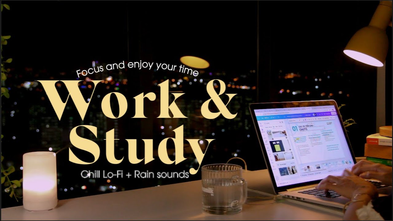 ☕WORK & STUDY WITH ME | Chill Lo-Fi + Rain sounds | Motivation study ...