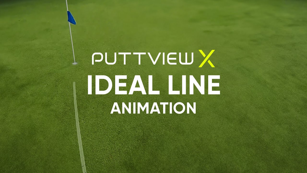 PuttView X | Ideal Line Animation - YouTube