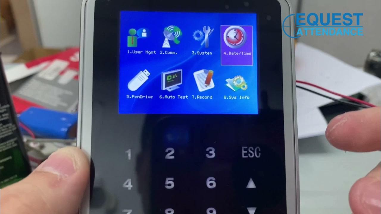 How To Set Time Date On Fingertec R3 Fingerprint Time Attendance Door how-to-set-time-date-on-fingertec-r3-fingerprint-time-attendance-door
