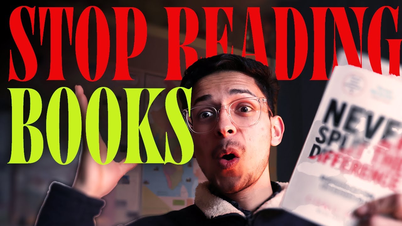 I stopped Reading Books. - YouTube