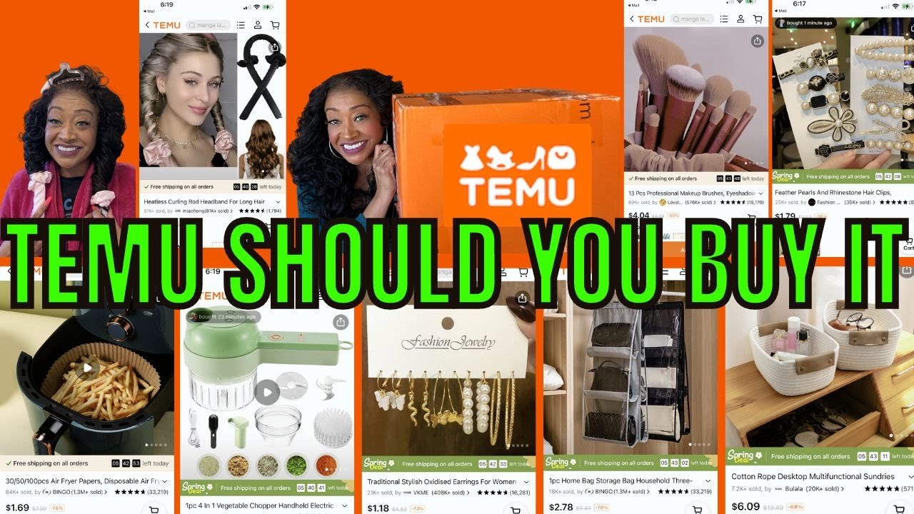 🔥I WAS SHOCKED🔥 HUGE TEMU HAUL | SHOULD YOU BUY IT? | 90% OFF SALE ...
