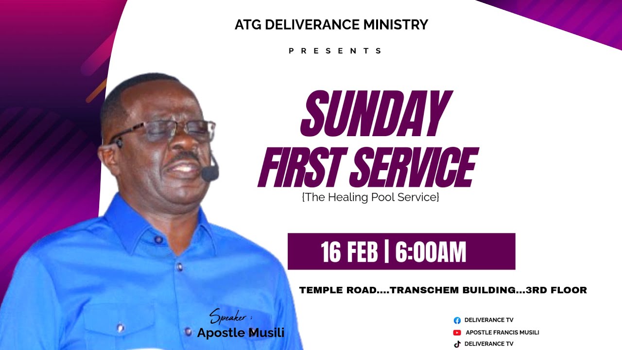 Sunday First Service / Apostle Francis Musili - YouTube