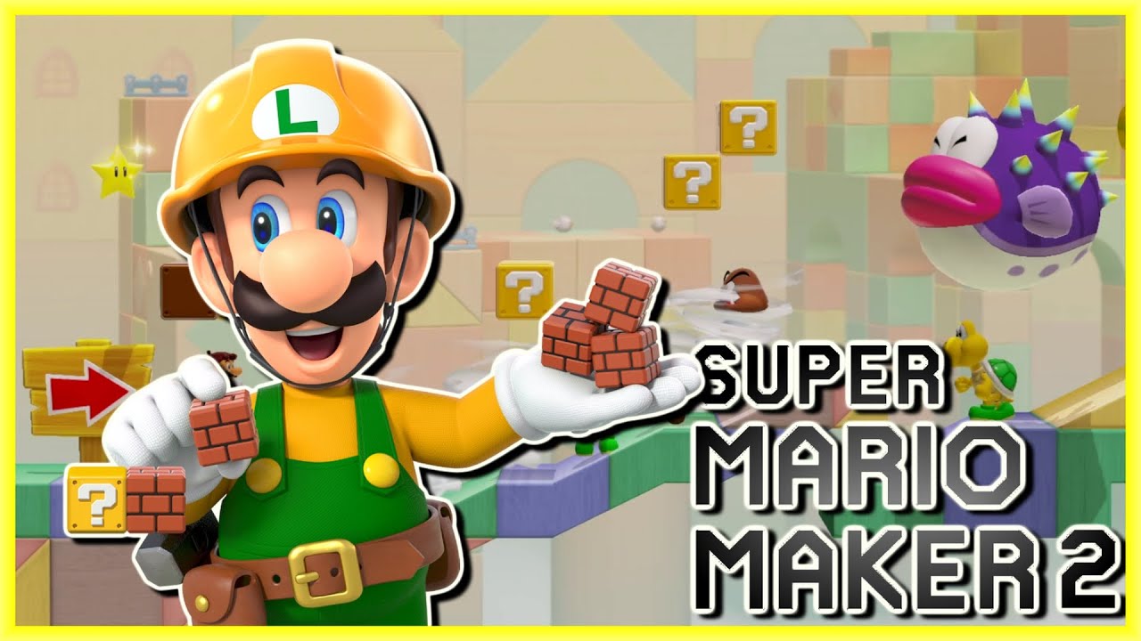 Super Mario Maker 2 Fun! - Super Worlds - World 2 - YouTube