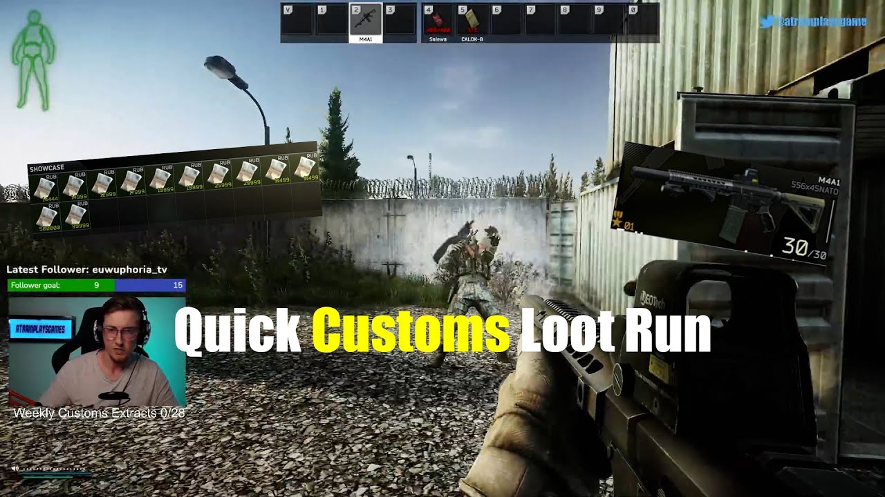 CUSTOMS Easy Loot Run | Escape from Tarkov - YouTube