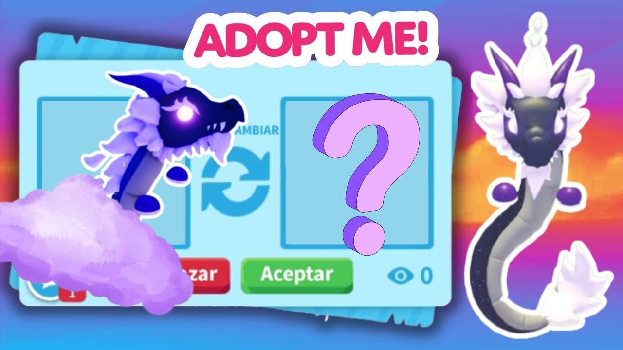 Adopt Me: 🌙 Que Ofrecen Por el ¡DRAGÓN DE MEDIANOCHE! 🌌? Increíbles ...