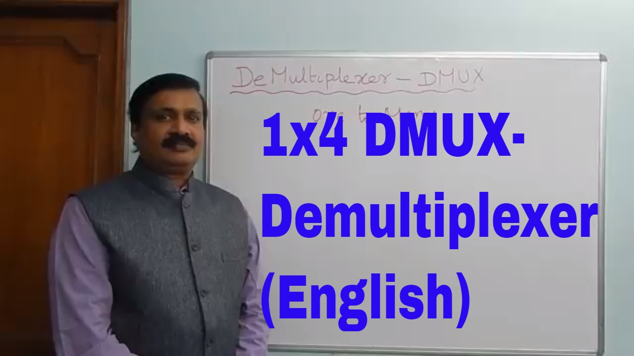 1x4 DMUX- Demultiplexer- Data Distributor-Digital Electronics - YouTube