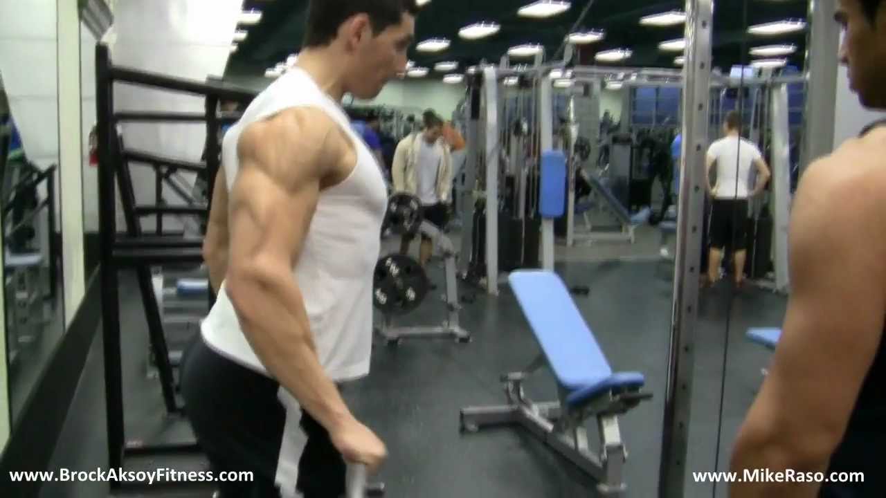 Best Exercise to widen your back (Lower Lats) - Brock Aksoy & Mike Raso ...