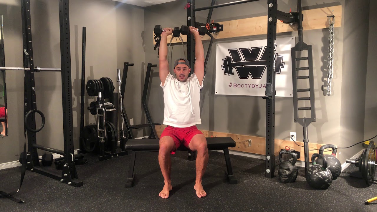 Seated Arnie Press - YouTube