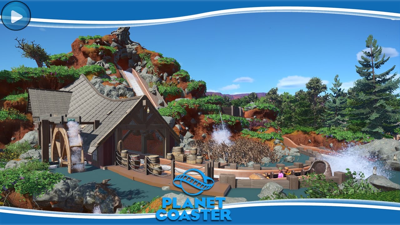 SPLASH MOUNTAIN - PLANET COASTER - YouTube