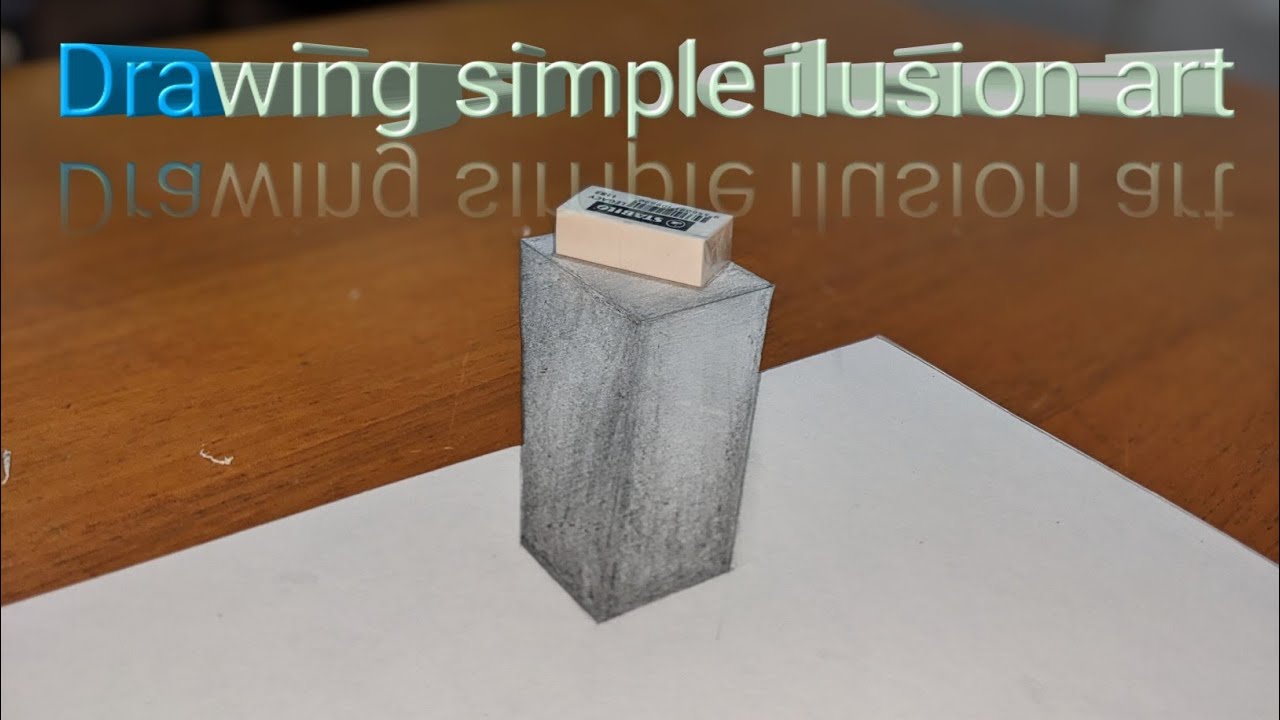 Drawing Simple ilusion art - YouTube