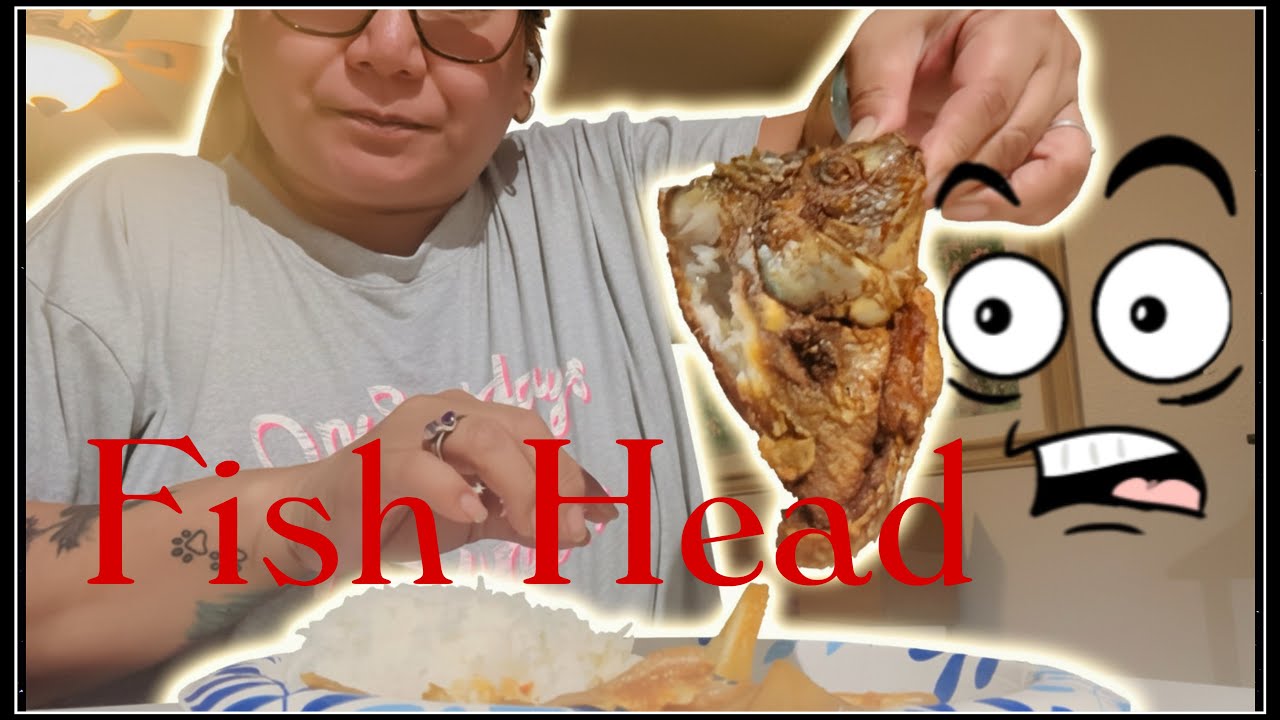 🫣EATING FISH HEAD : FRIED TILAPIA - YouTube
