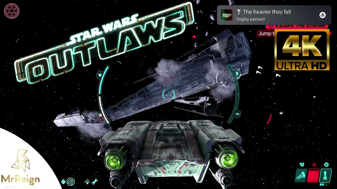 STAR WARS OUTLAWS - THE HEAVIER THEY FALL TROPHY GUIDE - YouTube
