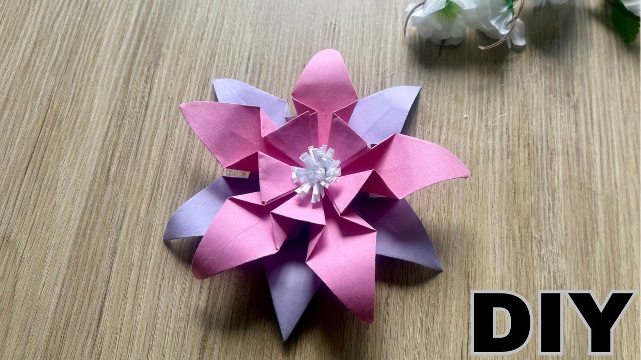 Amazing 🌺 Origami Flower | New Flower making Idea with Paper | Paper ...