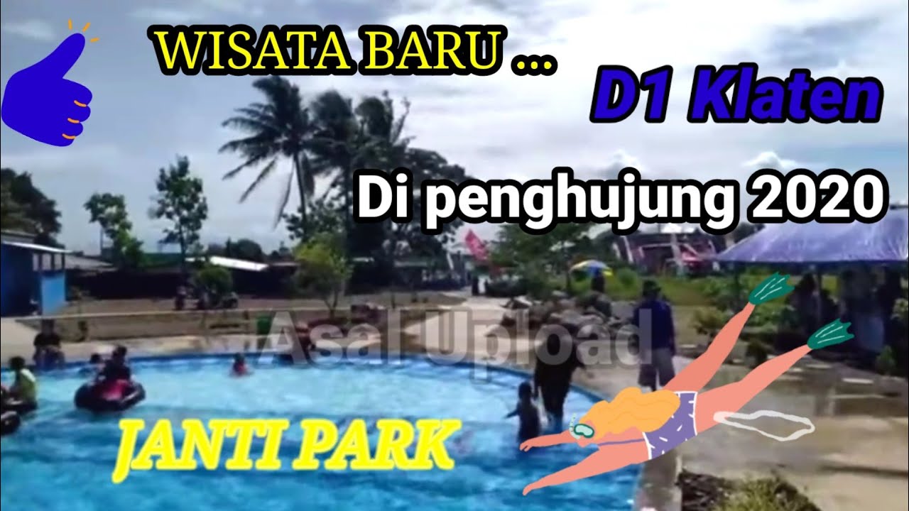 JANTI PARK || WISATA BARU DI KLATEN DIPENGHUJUNG 2020 - YouTube