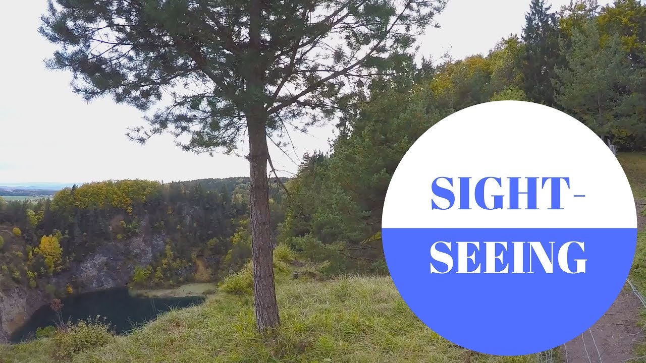 SIGHTSEEING am Vulkansee Höwenegg im Hegau in GERMANY - YouTube