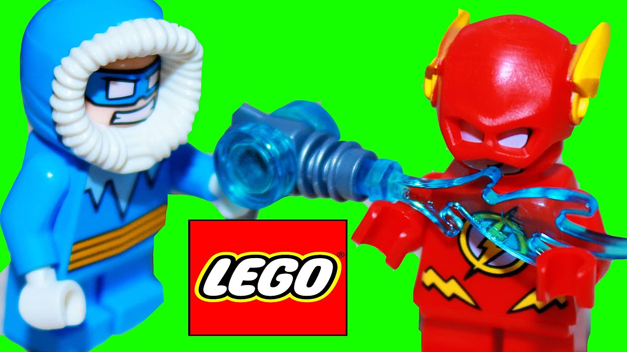 Superhero Stop Motion Lego Flash & Captain Cold - YouTube