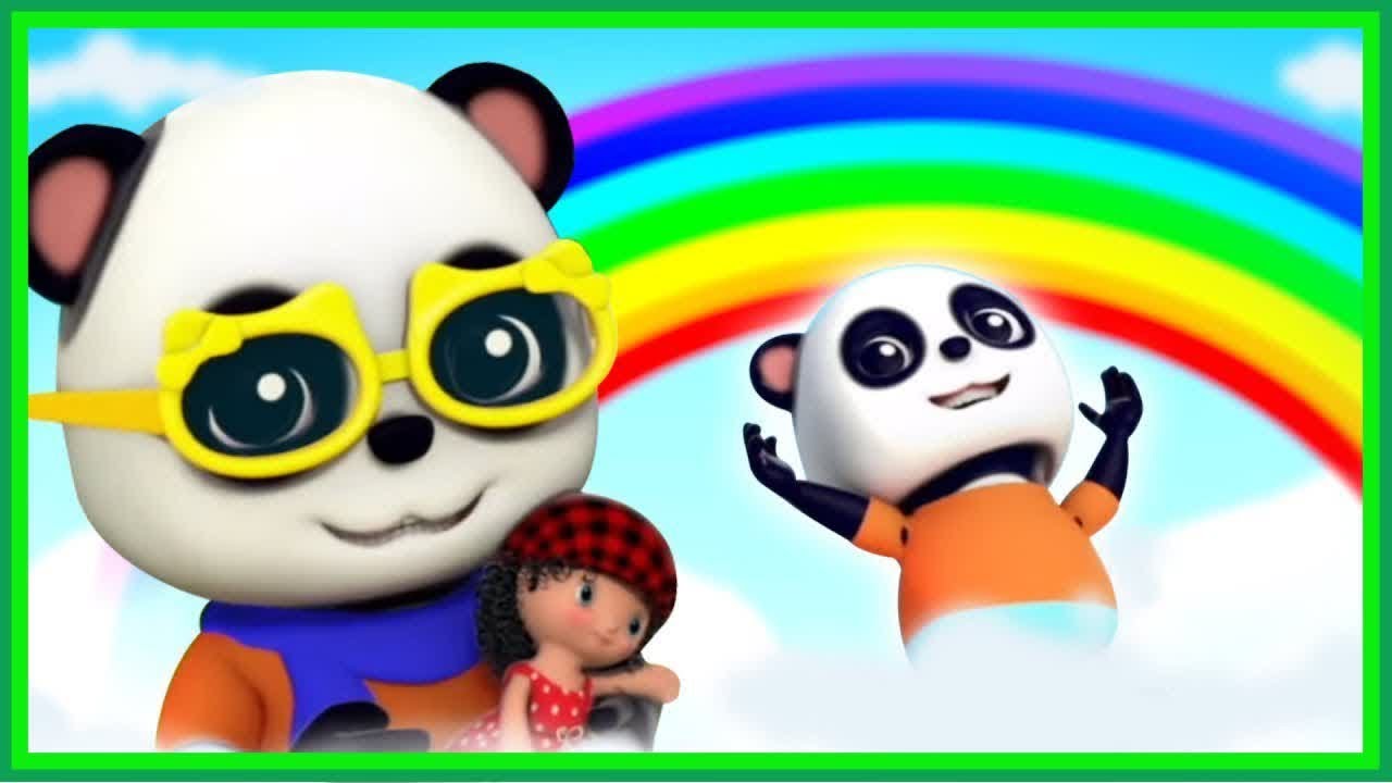 New nursery rhymes | Rainbow Colors Song | Learn Colors For Kids ...