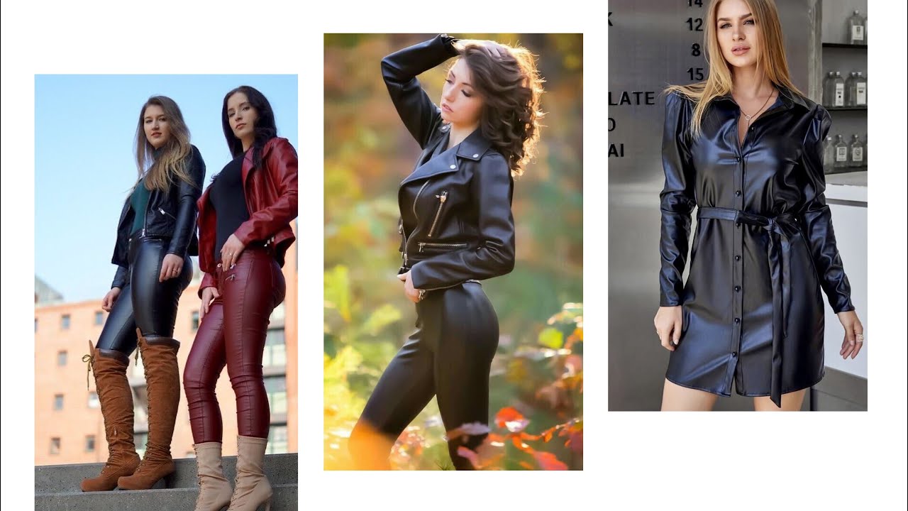 Beautiful & Trending Leather Outfits Ideas For Girls For Every Type Of ...
