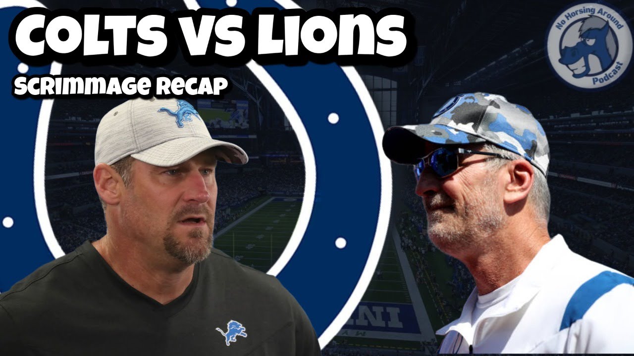 Indianapolis Colts vs Detroit Lions: Joint Practice Recap LiveStream ...