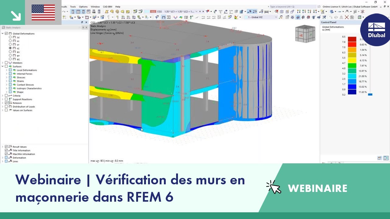 [EN] Webinaire | Vérification des murs en maçonnerie dans RFEM 6 - YouTube