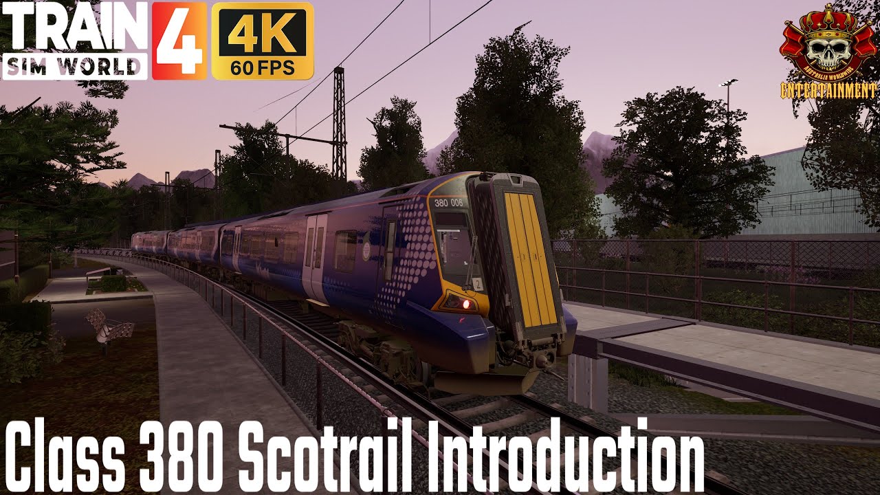 Class 380 Scotrail Introduction | Train Sim World 4 | 4K 60FPS HD # ...